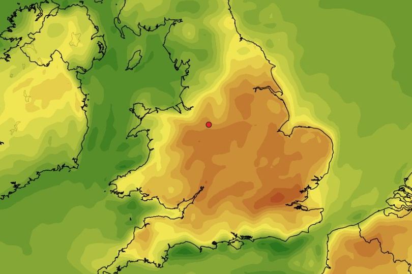 Weather maps glow as BBC and Met Office confirm Stoke-on-Trent heat blast