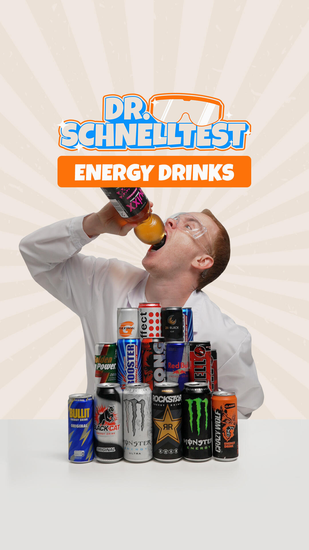 Dr. Schnelltest 42: Energy drinks