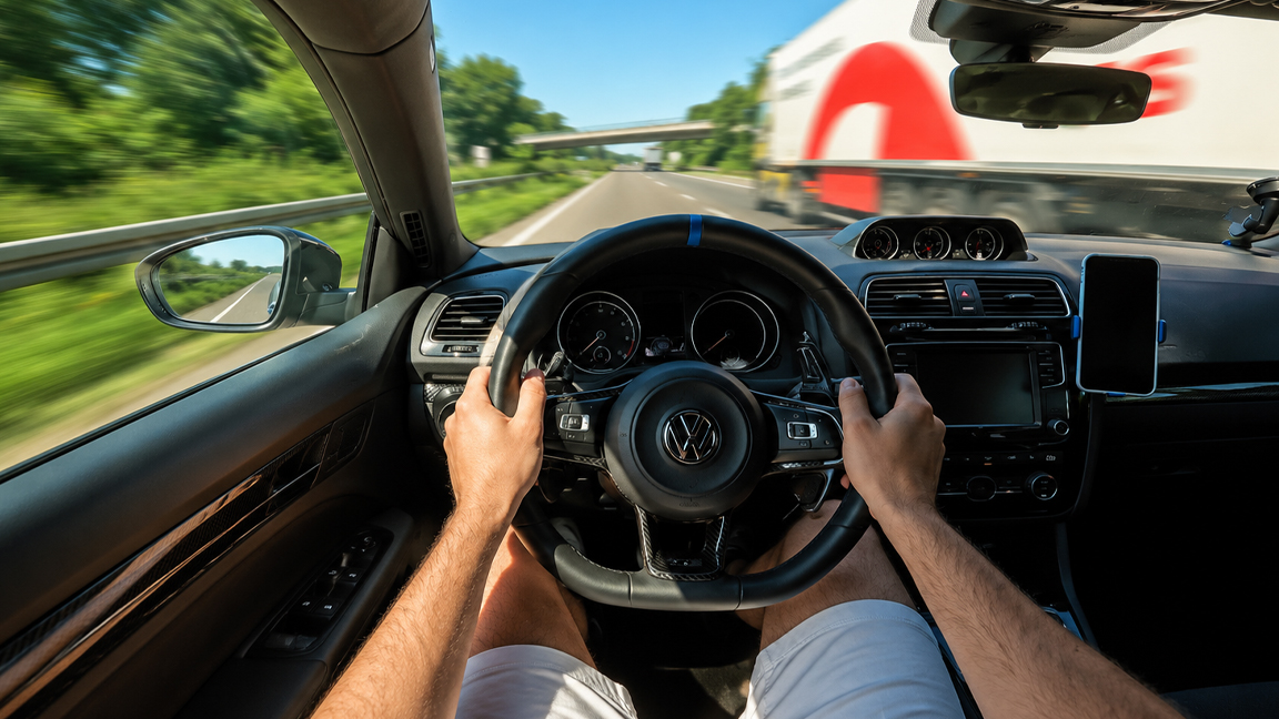 VW Scirocco R stage 2 portato al limite