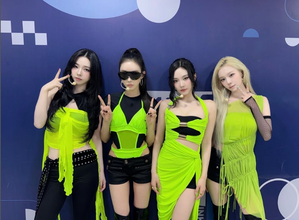 K-pop girl group aespa’s 'Lemonade' debuts at No. 9 as Michael Jackson ...