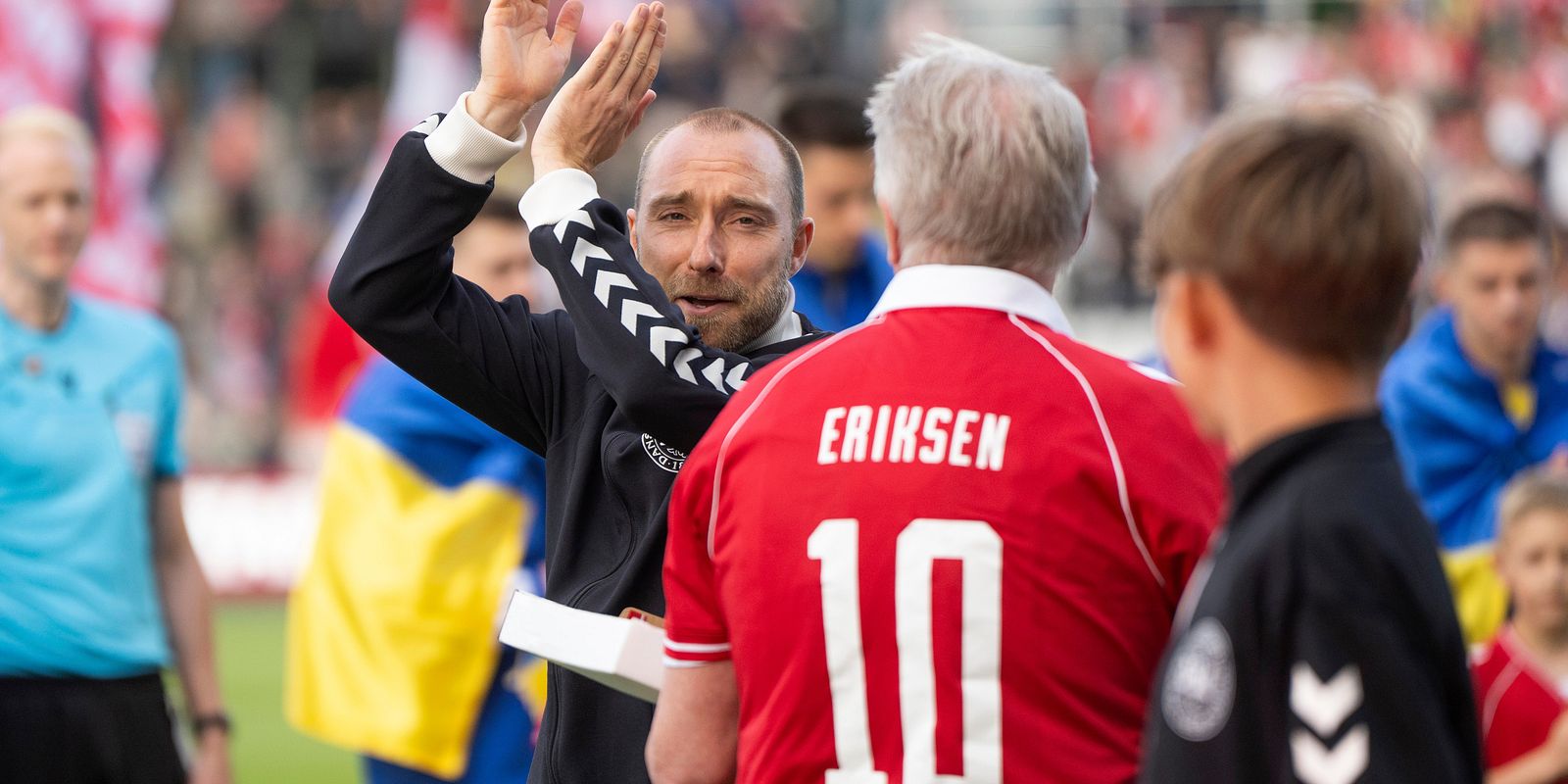 Eriksen ville gå av planen själv efter kollapsen