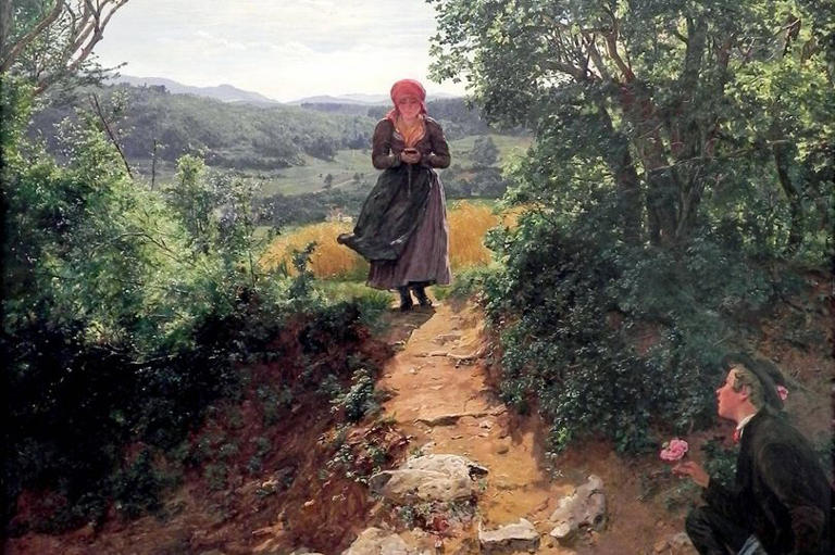 160-year-old painting of a woman 'proves' time travel is real