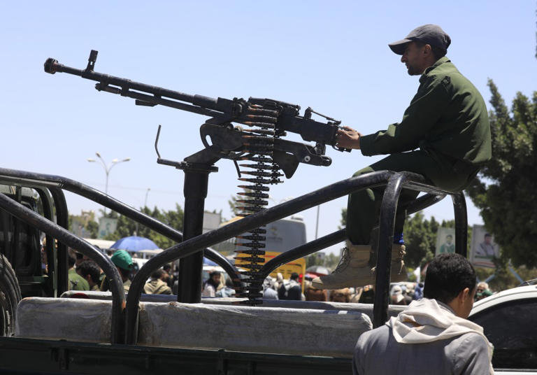 Iranian-backed Houthi rebels vow to block Israeli ships sailing in Red Sea