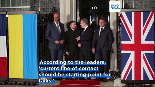 UK, France and Germany back direct talks with Russia 'with active US ...