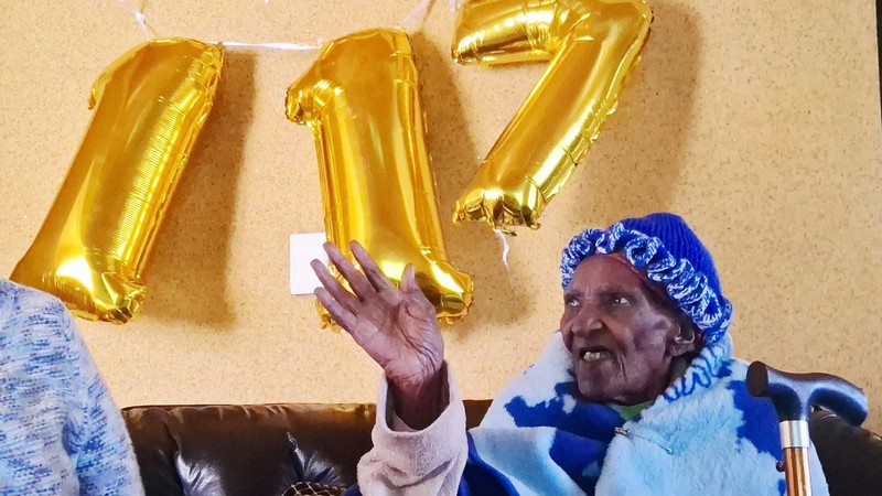 117-year-old Gogo Annah Nkosi shares her secrets to a long life