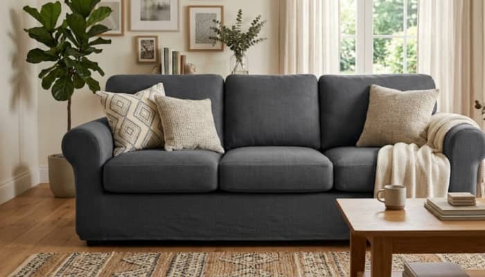 Stylish sofa covers to upgrade your living room during Myntra End of ...