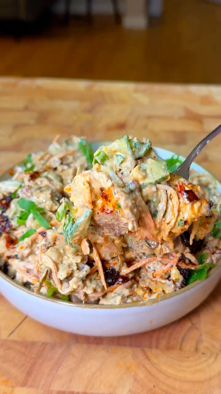 How to make a chili crisp potato salad bowl
