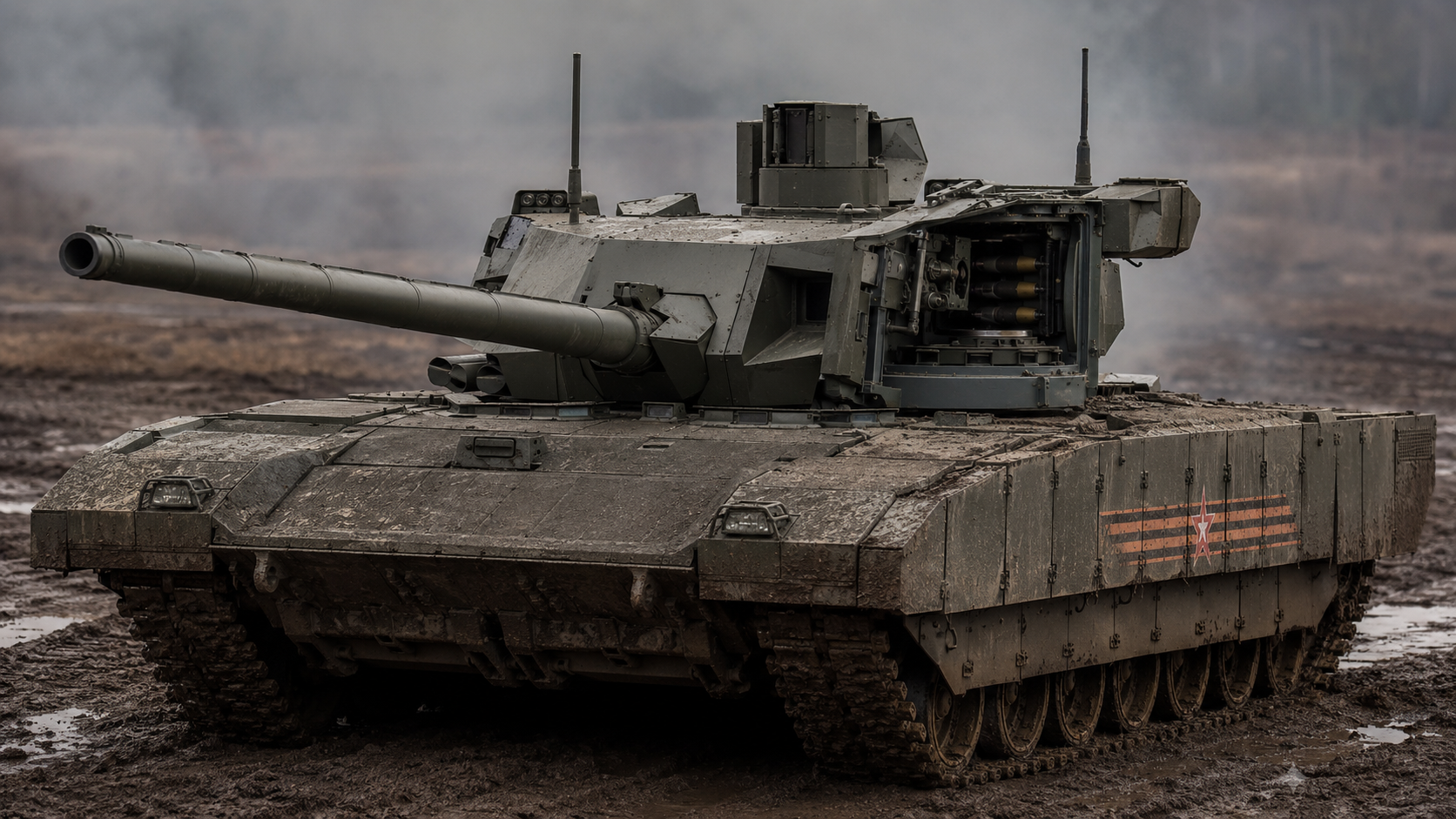 T-14 Armata’s hidden layout reveals a riskier tank