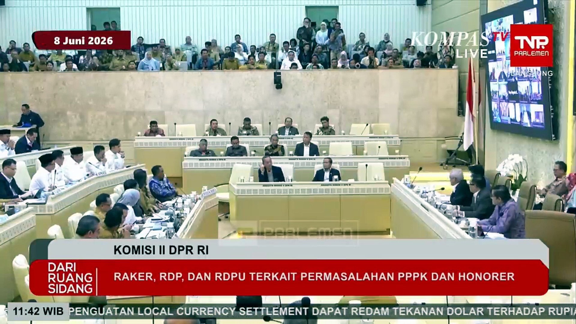 Rapat DPR masalah PPPK-honorer, Deddy Sitorus: Tak usah mimpi lah dari ...