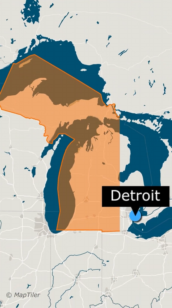 60 second city Detroit Michigan