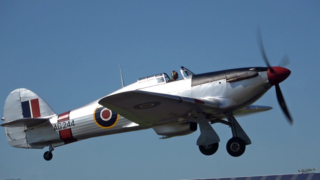 Watch this hurricane make a low pass - "That engine note never gets old"