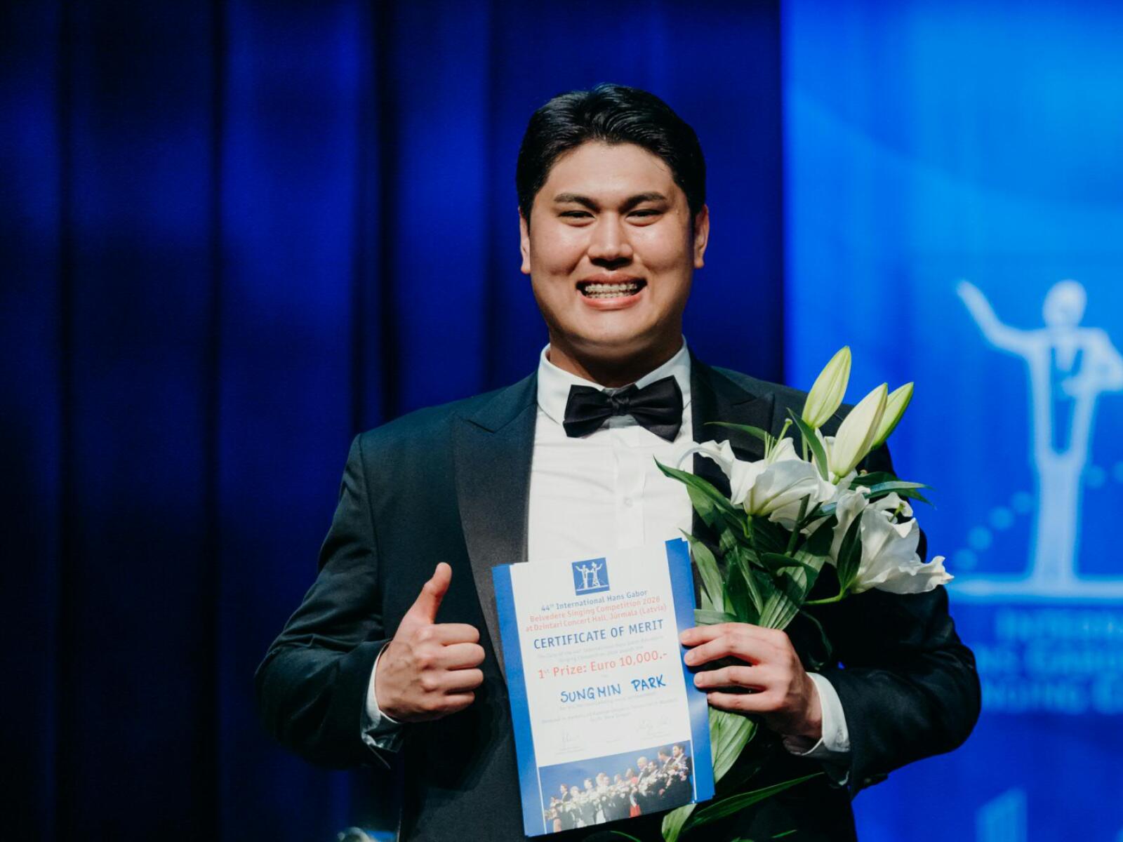 Südkoreaner Sungmin Park holt sich den 44. Belvedere-Bewerb