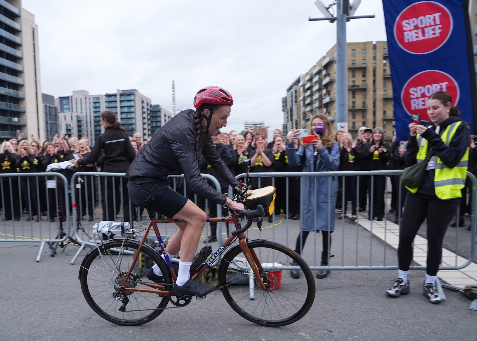 David Beckham rallies behind Jill Scott for Sport Relief: 'You've got this'