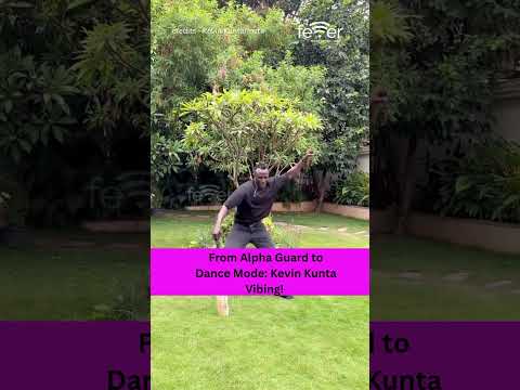 Ram Charans bodyguard Kevin Kunta has got the moves