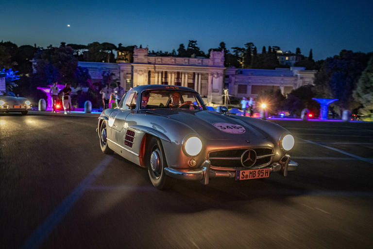 Mercedes porta alla 1000 Miglia i suoi 140 anni di innovazione. Lungo ...