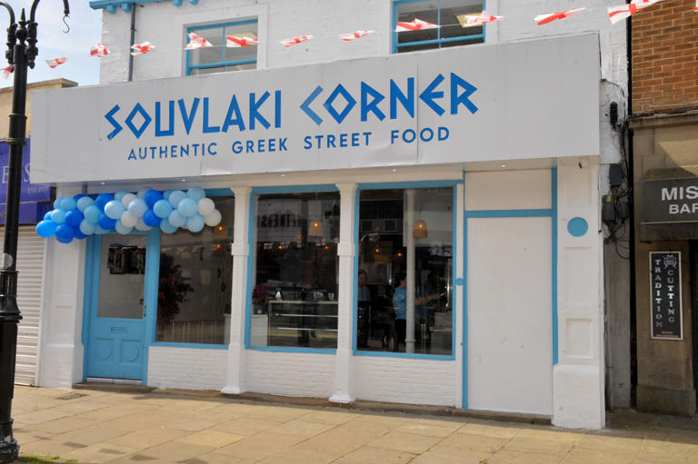15 first look pictures inside new Souvlaki Corner Greek restaurant and ...