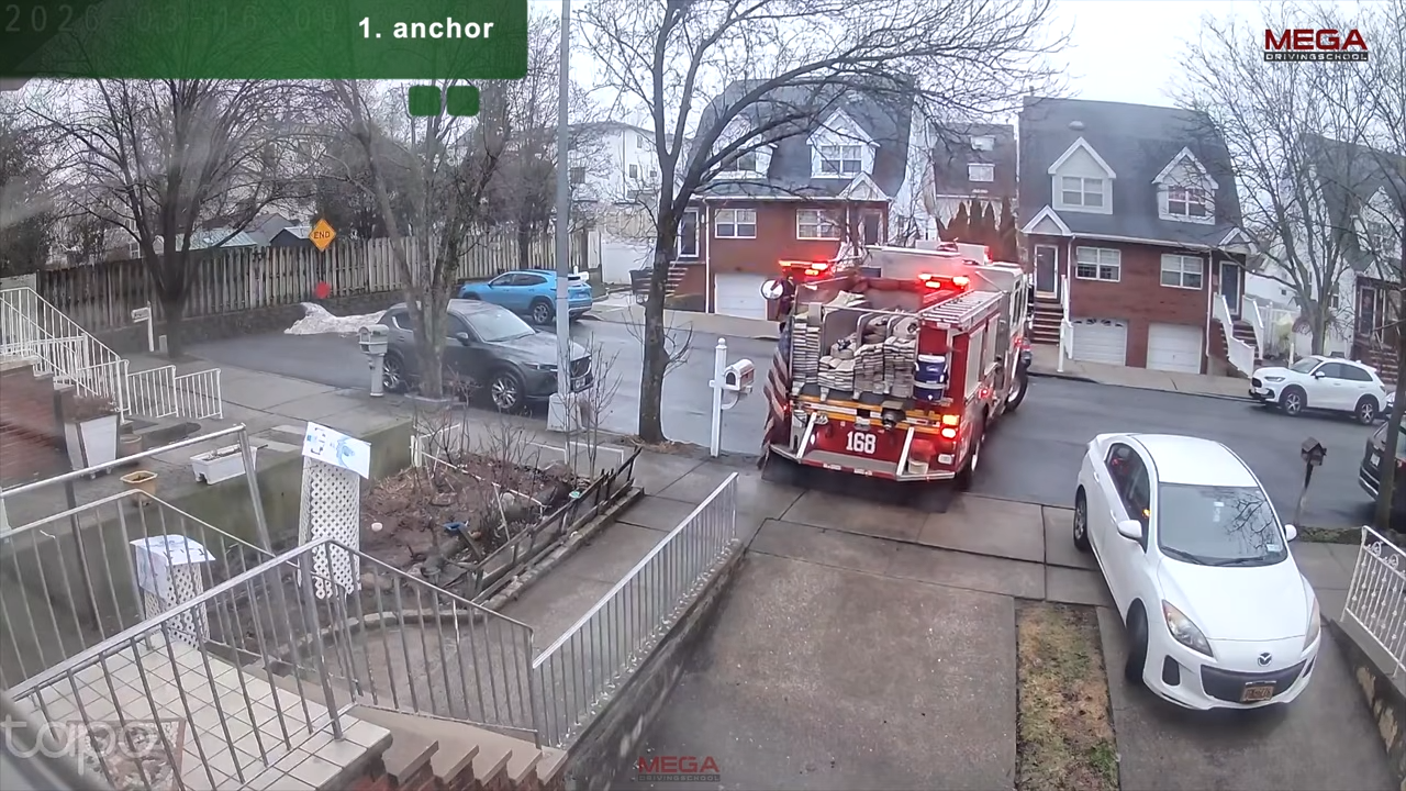 Emergency vehicle caused damage - then no one explained why