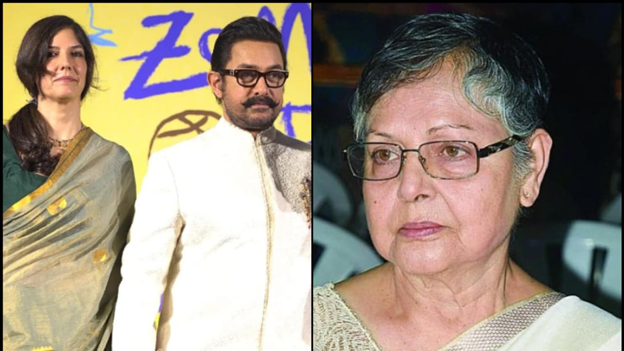 Rakhee Gulzar reacts to Aamir Khan Gauri Spratt wedding buzz; here’s ...