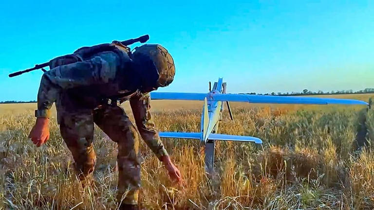 Drone from Russia shot down in eastern Latvia, military spokesperson says