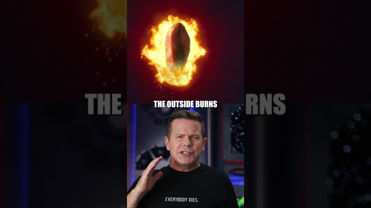 See what would happen to a steak dropped from orbit