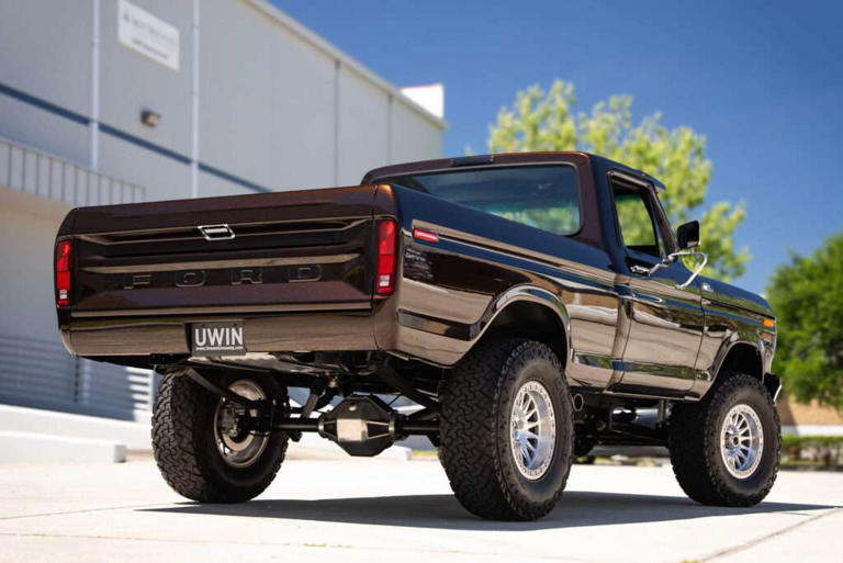 Charity giveaway offers 550-horsepower 1979 Ford F-150 Ranger restomod