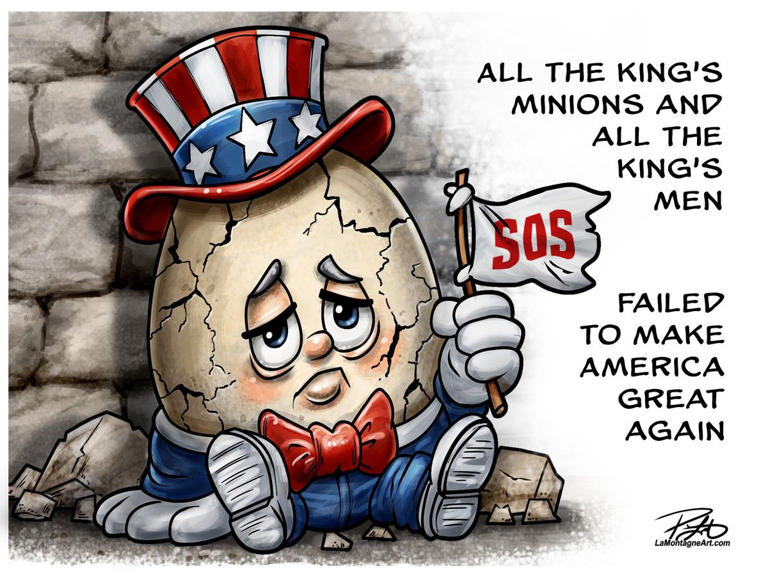 A satirical start to the day: Editorial cartoons from the past week ...