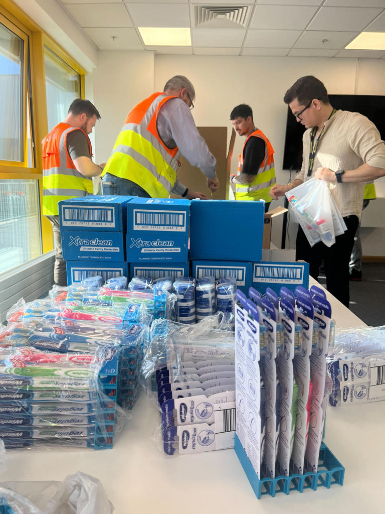 Fife team marks Amazon Global month of volunteering by packing ...