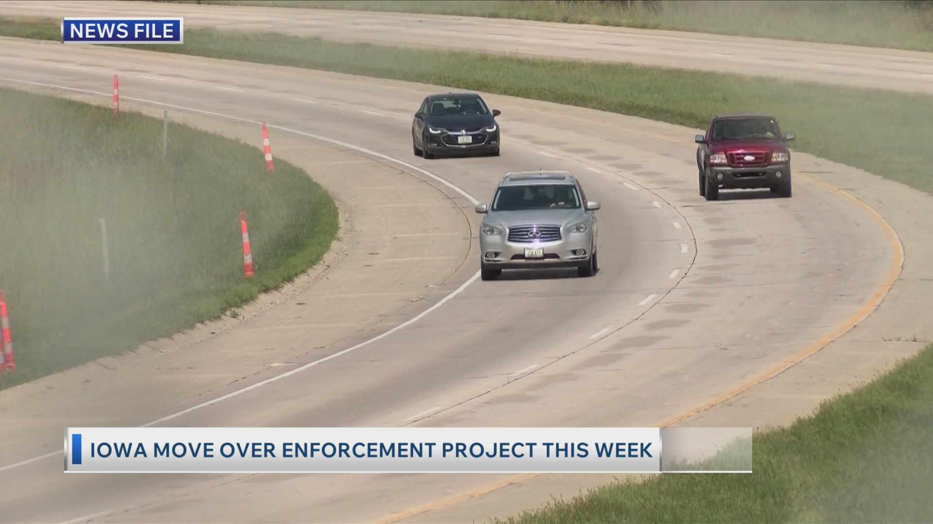 Iowa move over enforcement project this week