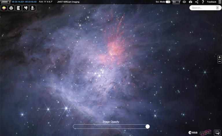 James Webb looks beyond Orion Nebula to image every stage of star formation
