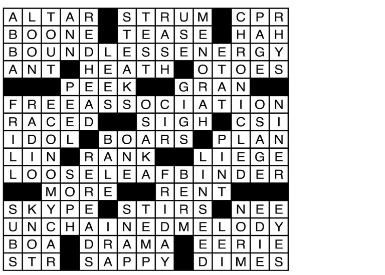Puzzle solutions for Monday, Jun. 08, 2026