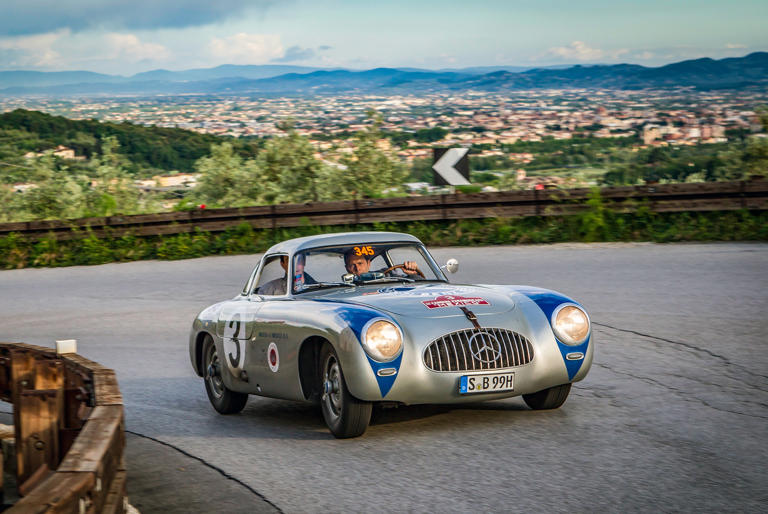 Mercedes porta alla 1000 Miglia i suoi 140 anni di innovazione. Lungo ...