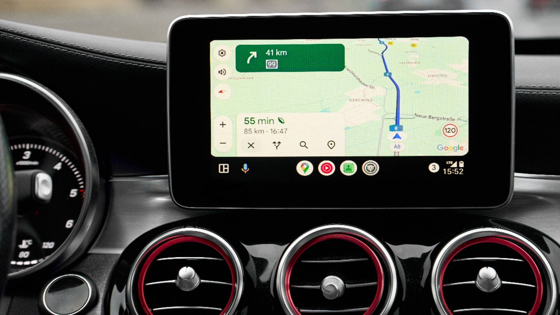 Android Auto hat die Pop-up-Meldungen von Google Maps überarbeitet ...
