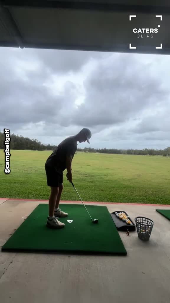 Golfer records every step of his swing development