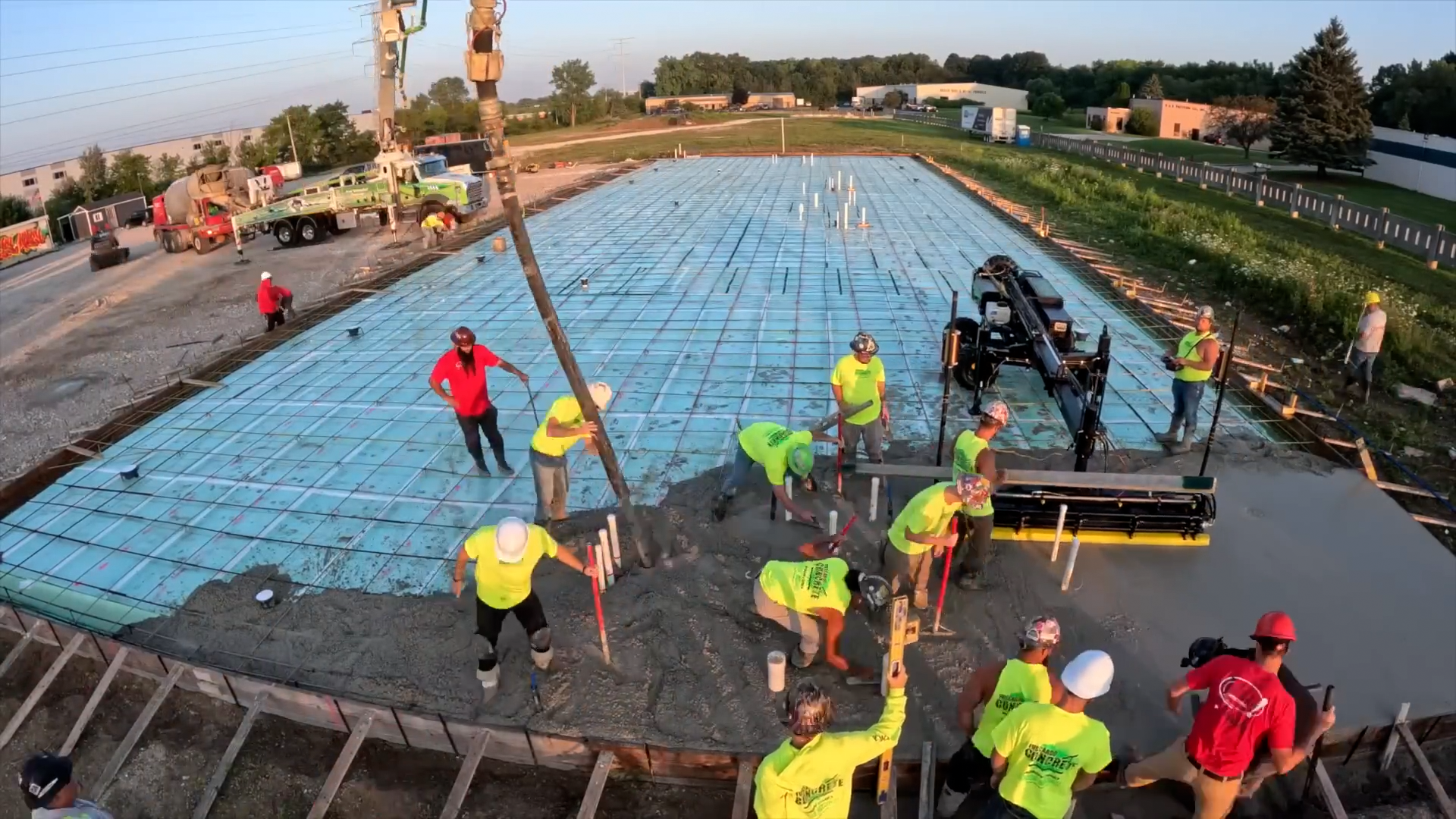 My biggest concrete pour yet