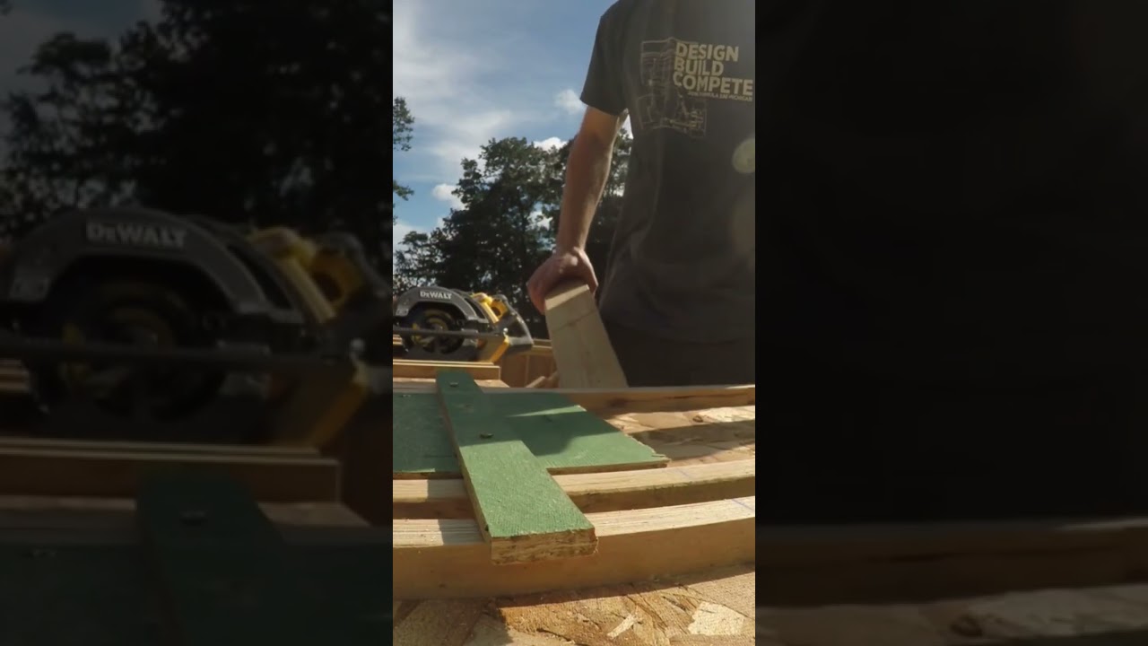 Use a chalk line and jig to cut engineered I-joists precisely