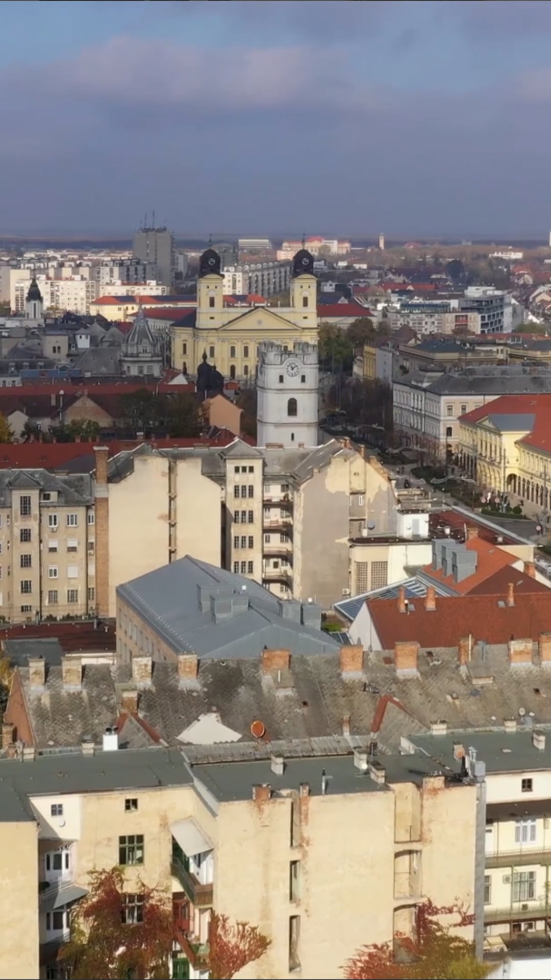 Macaristan, Debrecen: Neoklasik bir harikanın drone görüntüleri