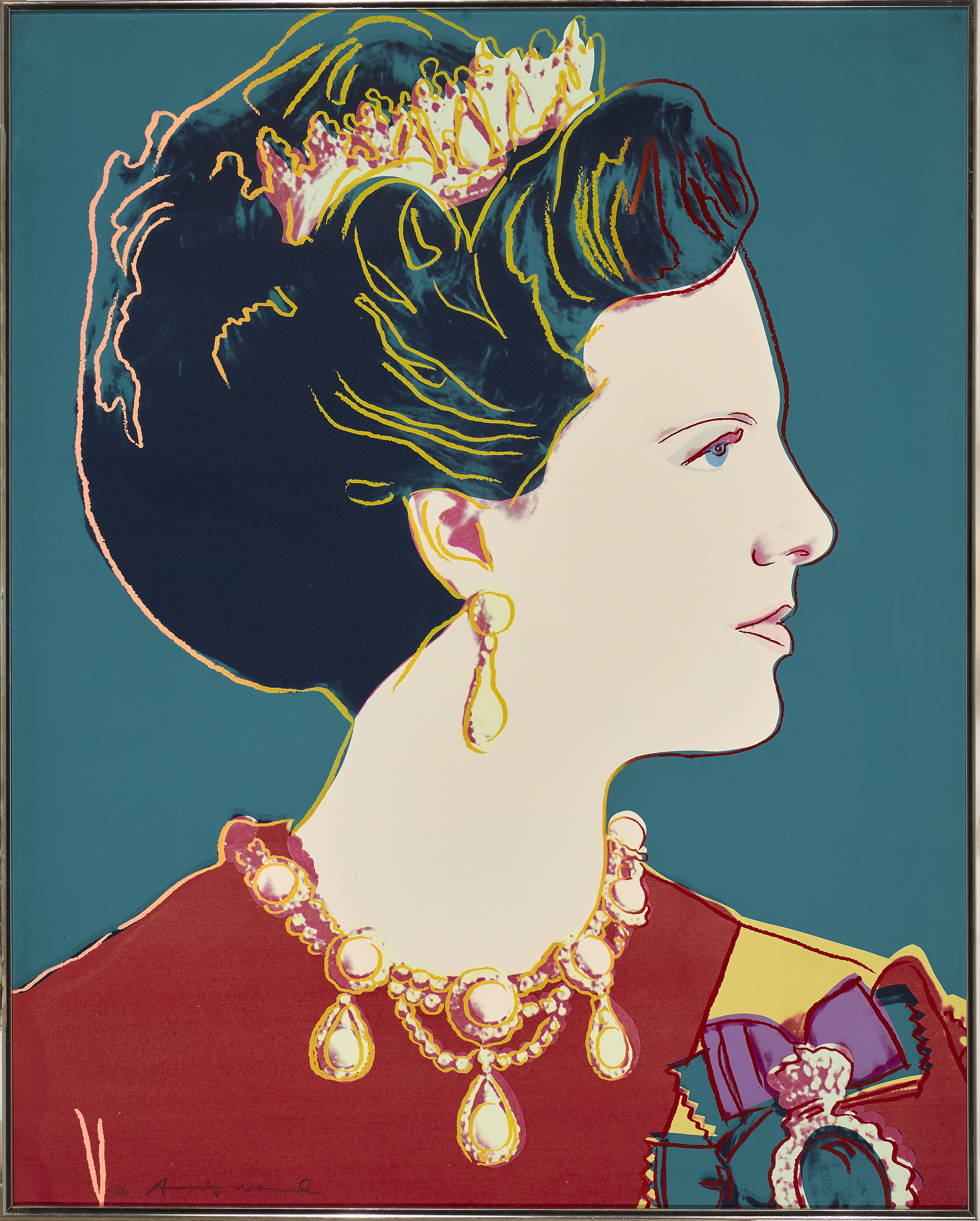 Andy Warhol’s ‘remarkable’ portrait of late Queen to be auctioned