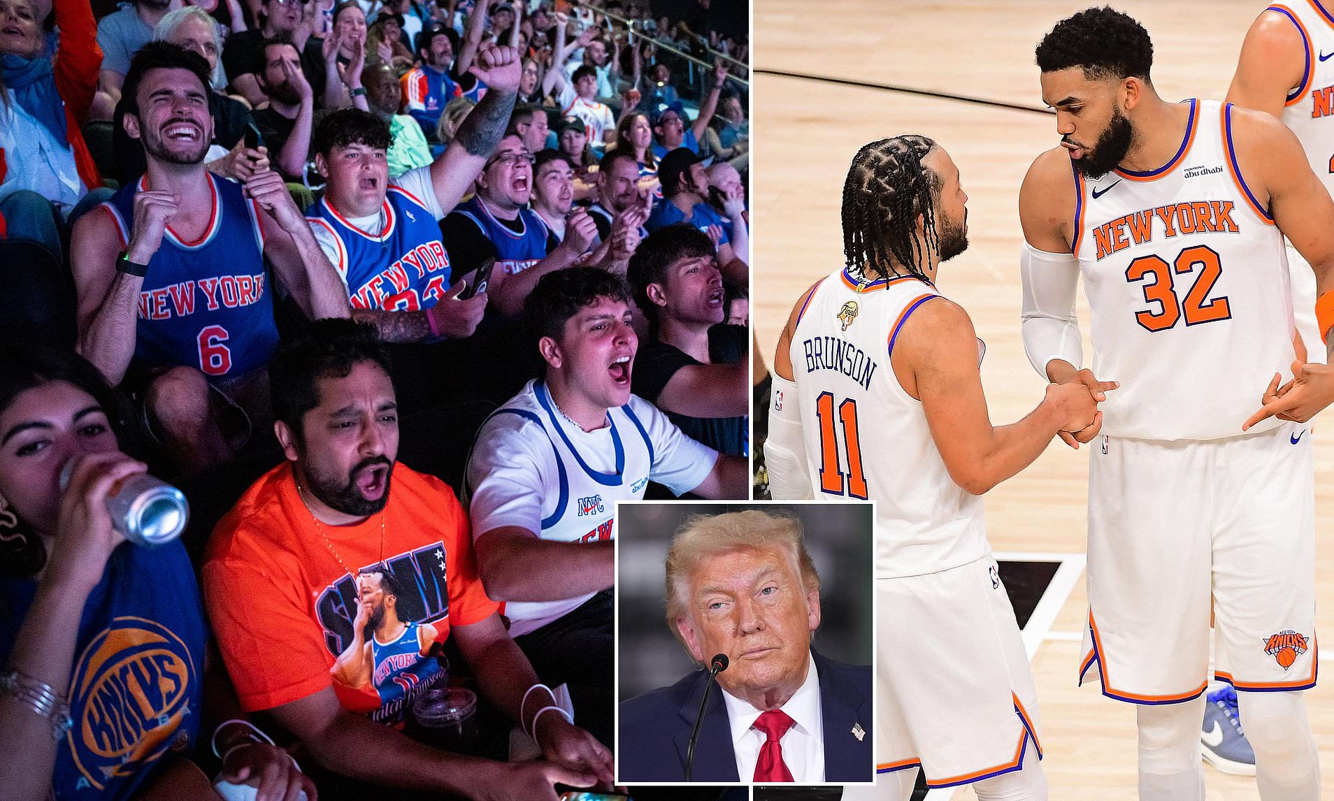 Knicks fans granted NBA Finals watch party in another landmark after ...