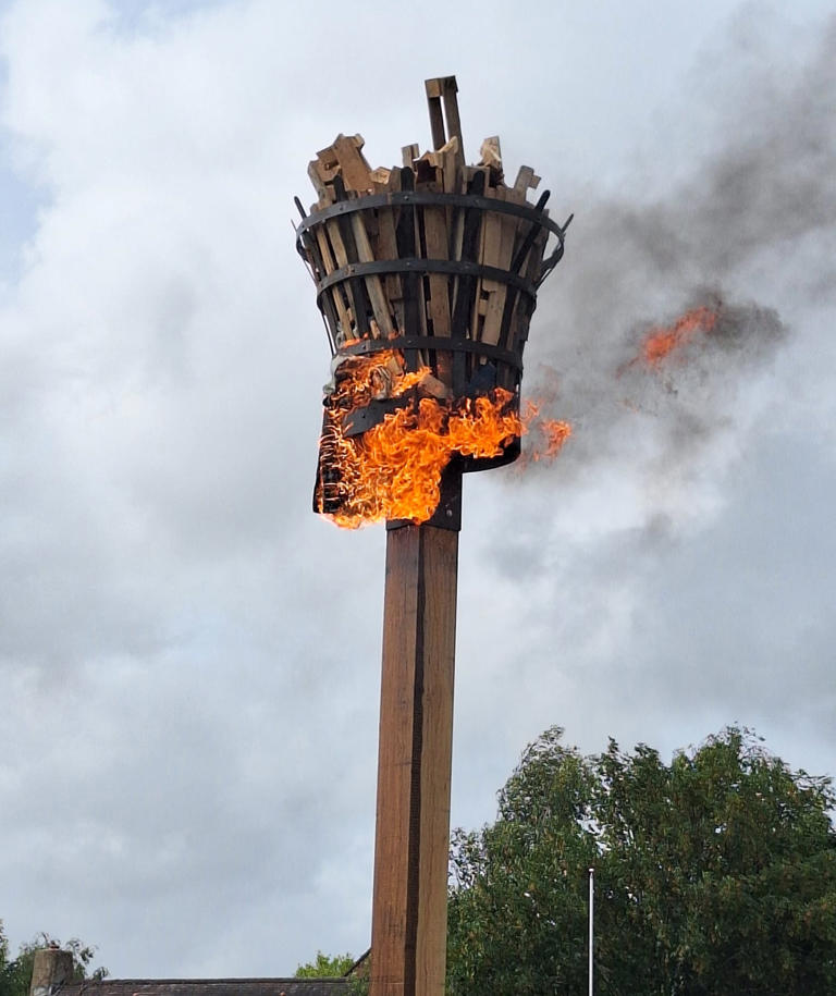 Inaugural Prom in the Park event in Hailsham marks official lighting of ...