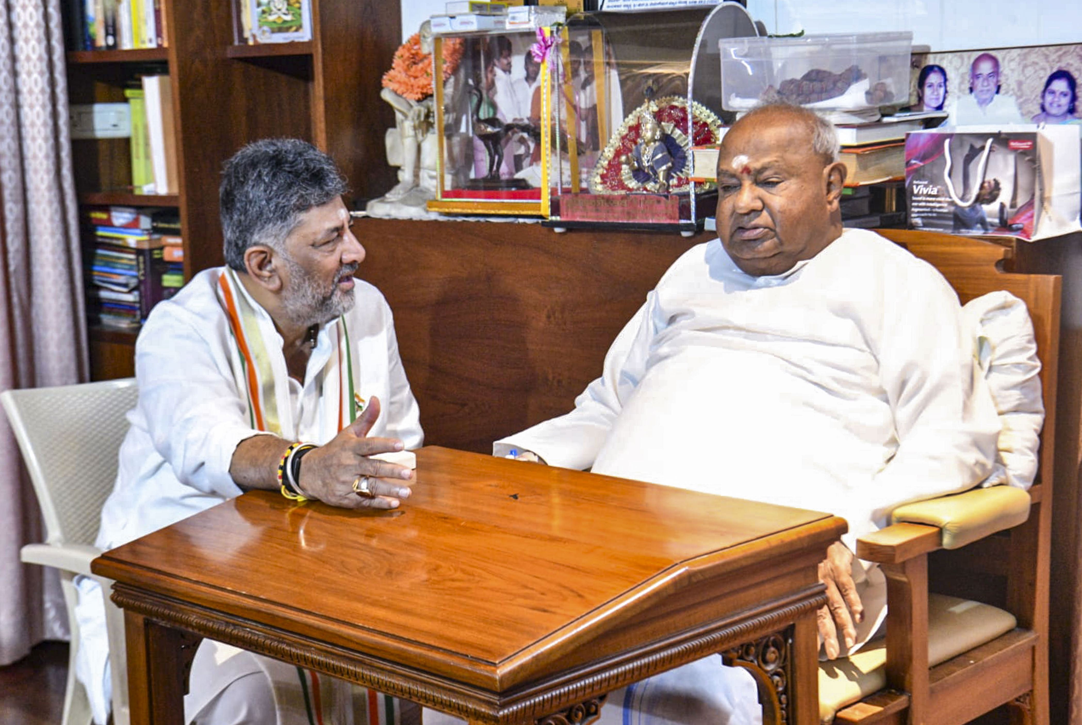 Cong accuses BJP of denying RS nomination to ex-PM Deve Gowda