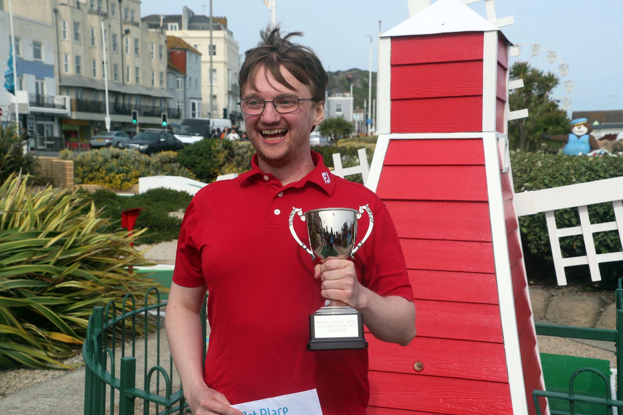In 23 pictures: High winds add drama as Hastings hosts World Crazy Golf ...