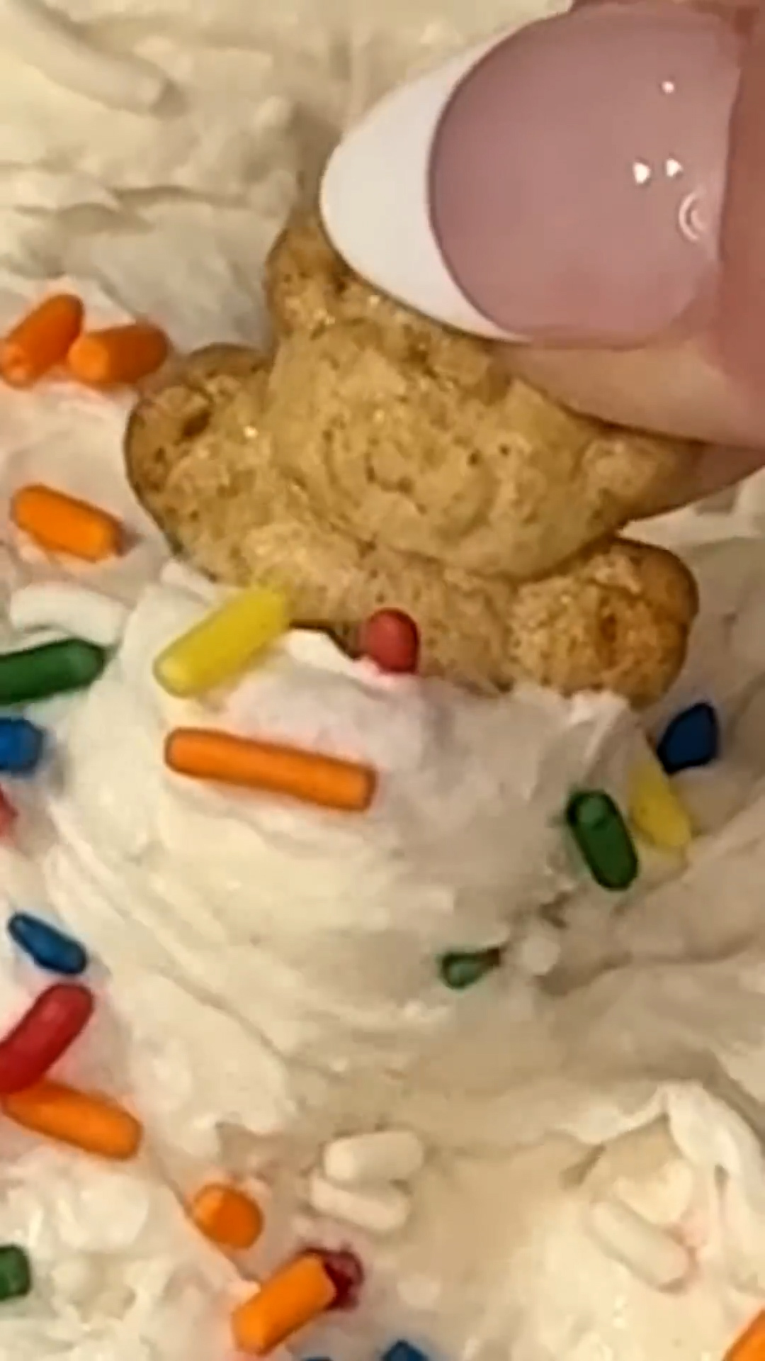 Three-ingredient dip recreates the nostalgic frosting-and-sprinkle snack