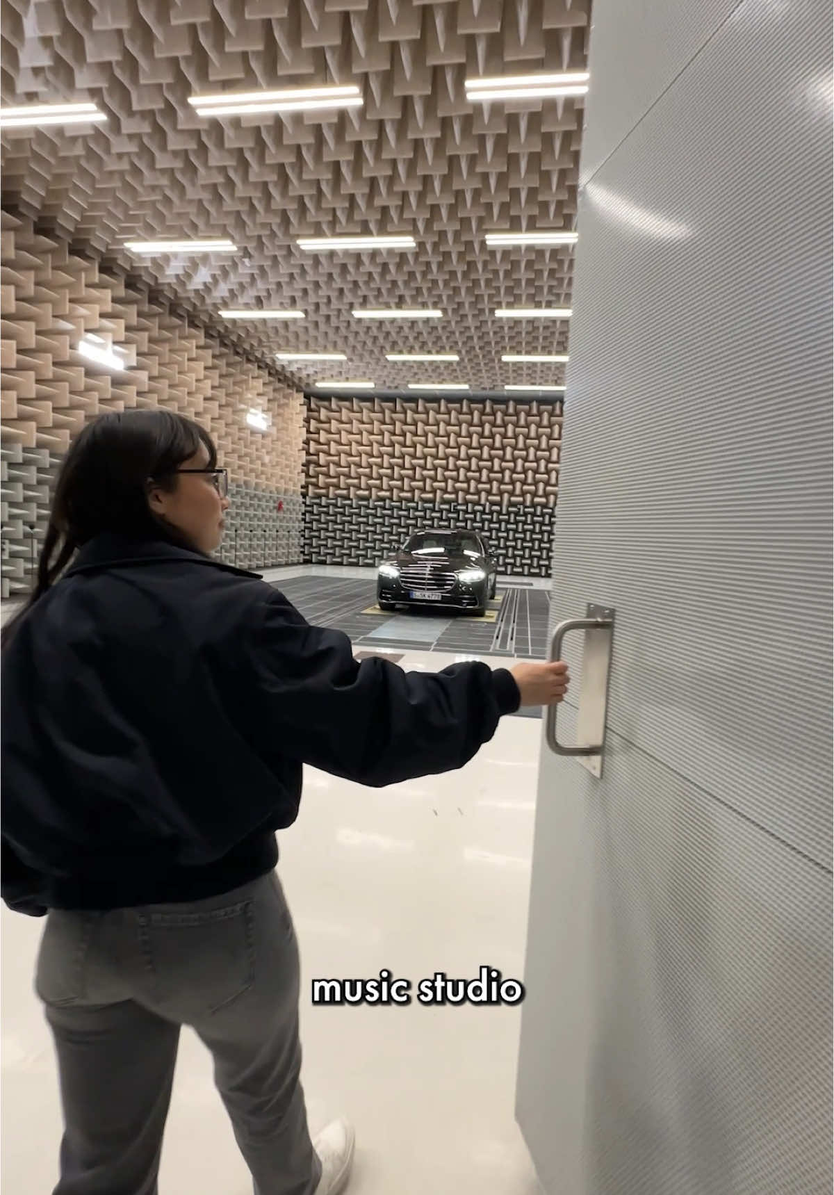 Inside the Mercedes-Benz acoustic lab that looks exactly like a ...