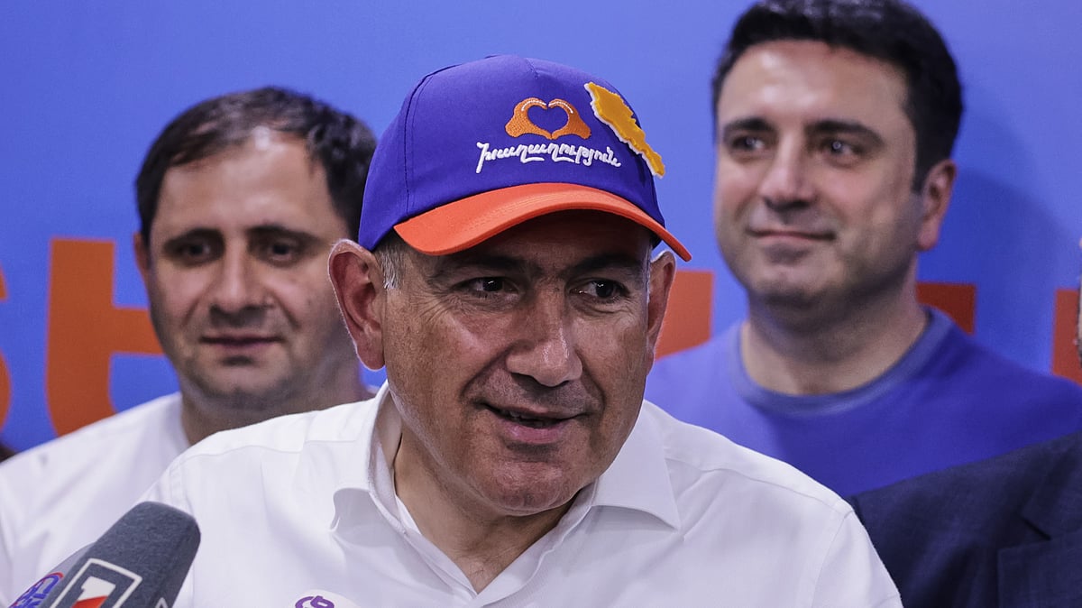 Armenian Prime Minister Nikol Pashinyan claims victory following ...