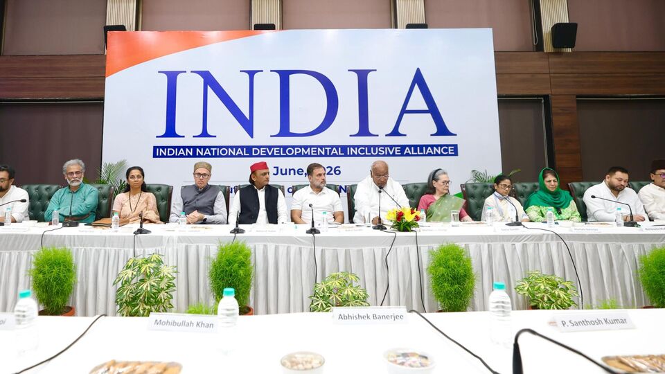 At India bloc meet, Kharge flags economy, jobs, exam mismanagement ...