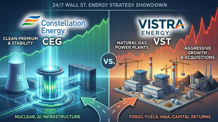 Vistra vs. Constellation: Which AI power stock is the better buy right now?
