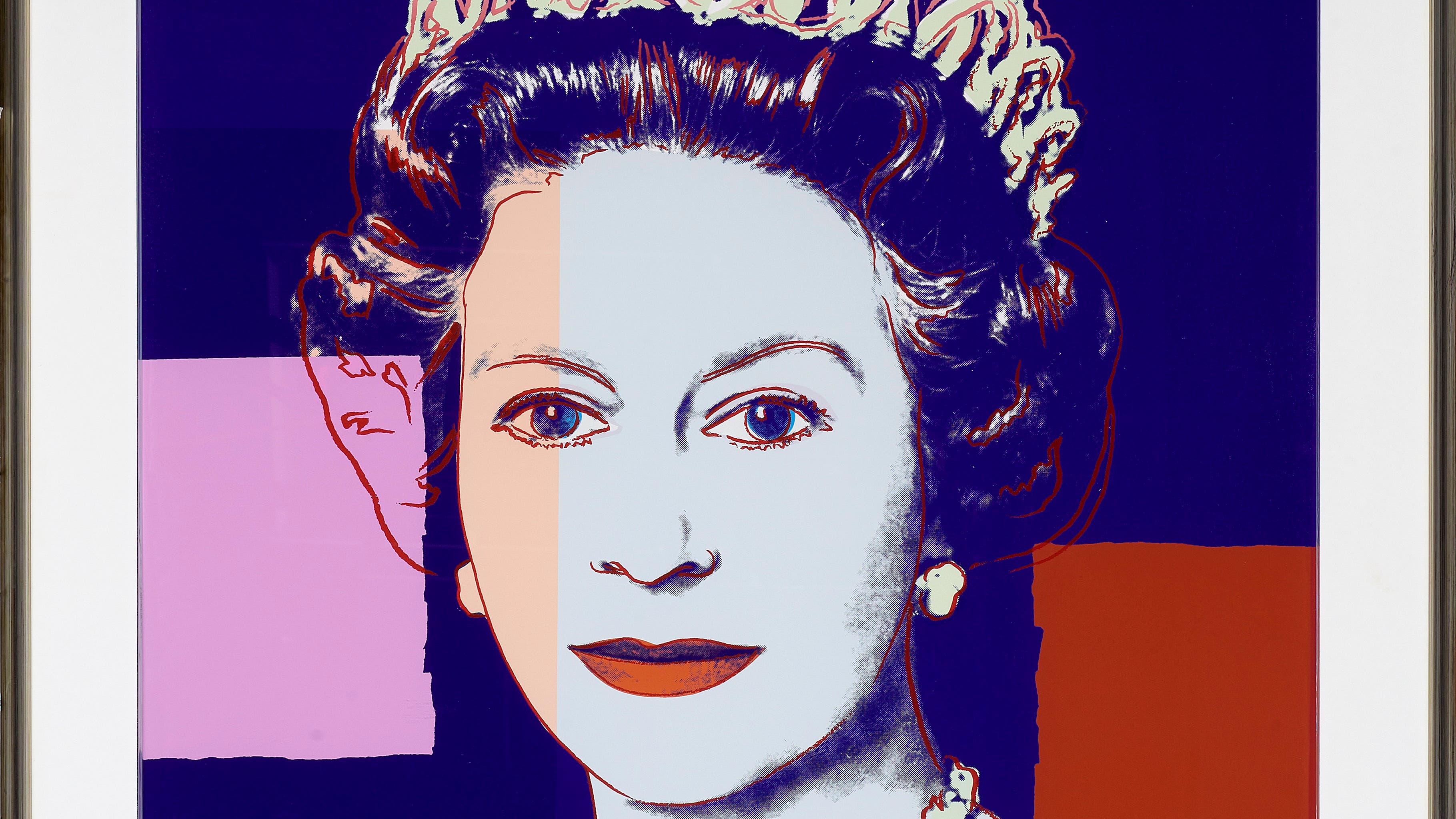 Andy Warhol’s ‘remarkable’ portrait of late Queen to be auctioned