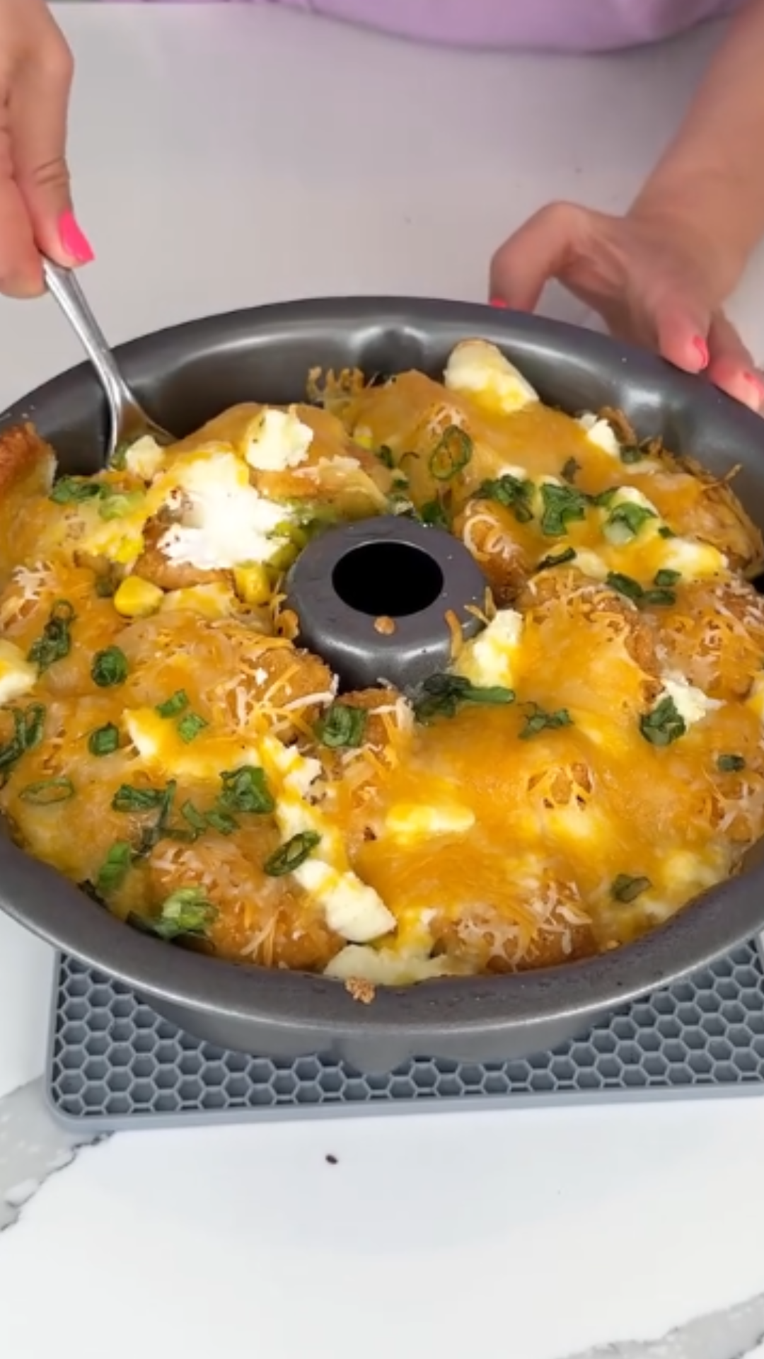 This corn chicken bake inspired by Mexico is absolutely delicious