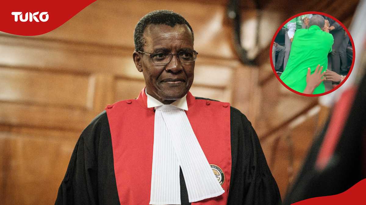 Video: Former CJ David Maraga arrested during Nairobi National Park protest