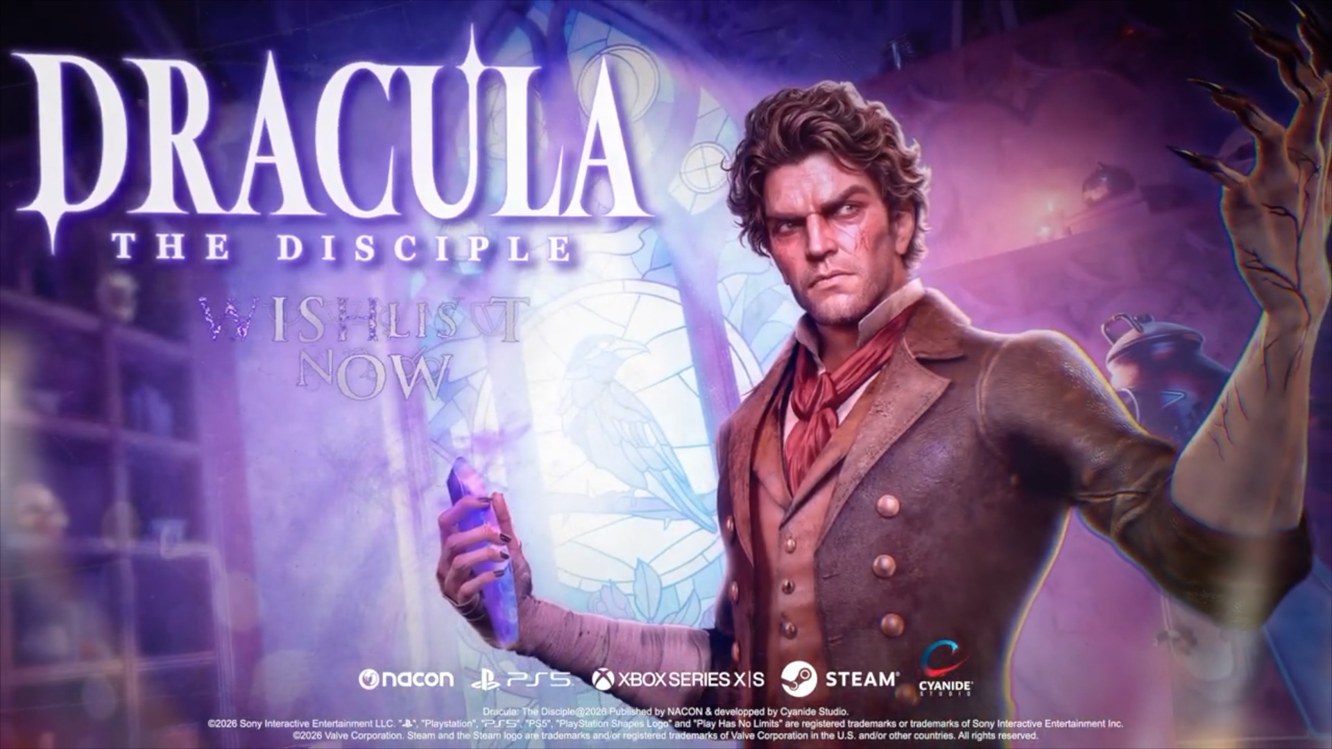 Dracula the disciple official announcement trailer